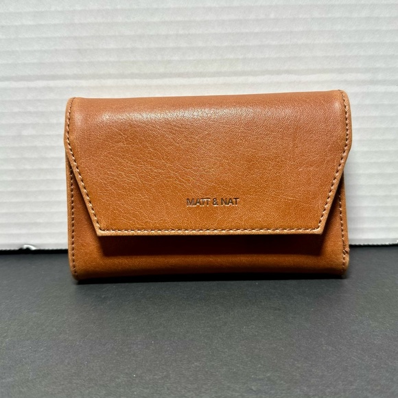 Matt & Nat | Bags | Matt Nat Tan Wallet Minimalist Design | Poshmark
